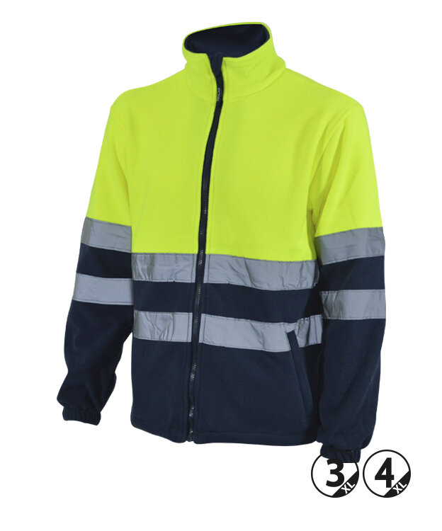 Forro polar combinado alta visibilidad ROMA | Janfer