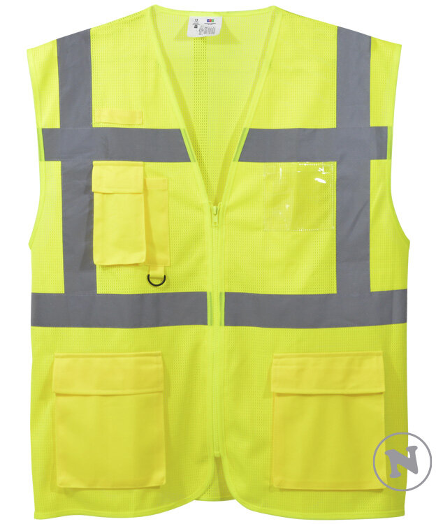 Chaleco rejilla alta visibilidad San Diego | Janfer